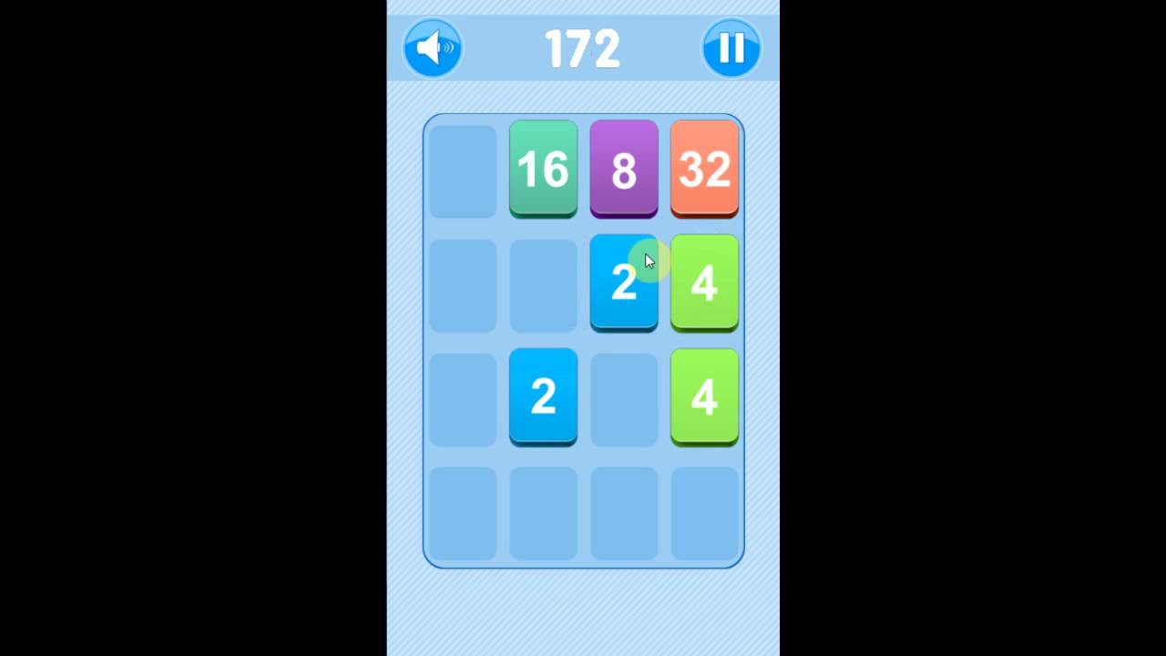2048: Power of Two game - YouTube