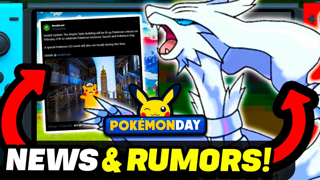 NEW POKEMON RUMORS & LEAKS?! UNOVA Hints By Pokemon Company, BLACK ...