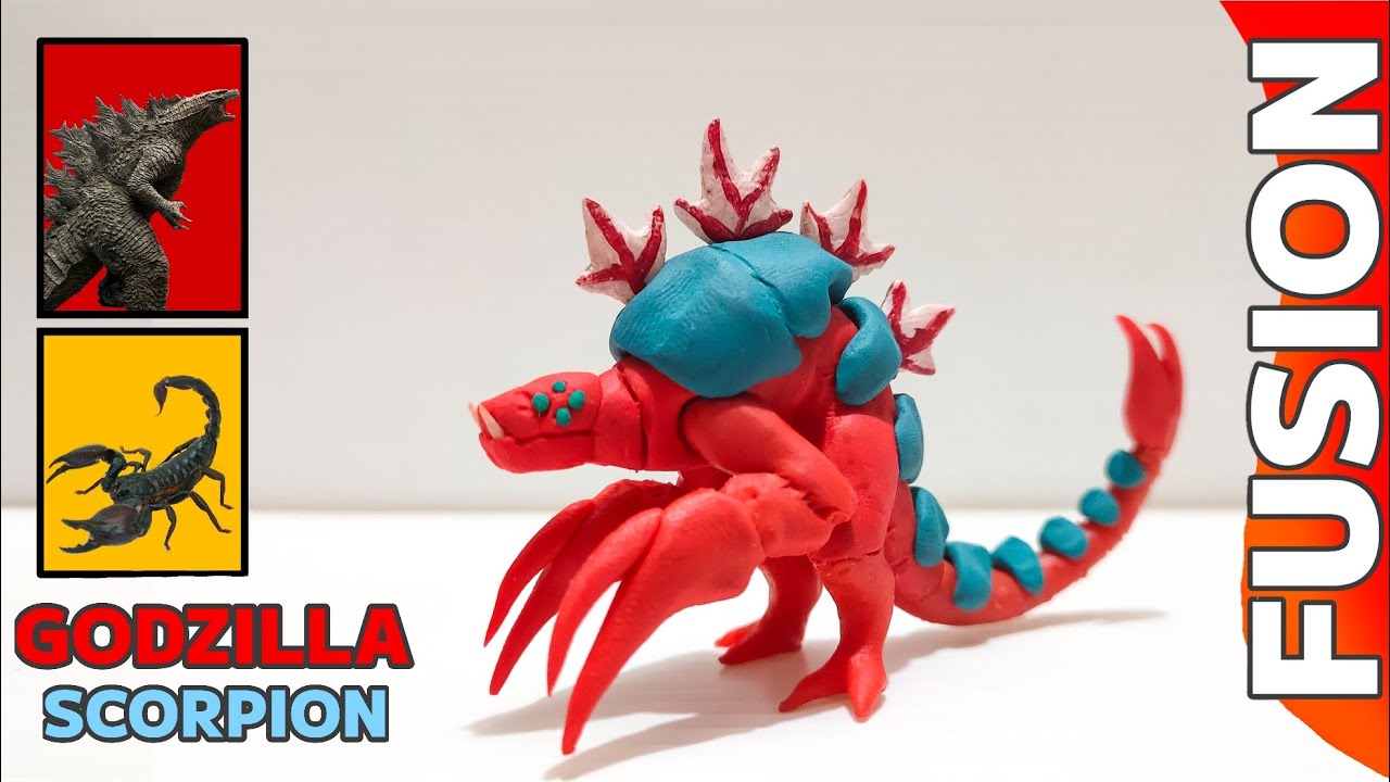 Godzilla 2021 Fusion Scorpion : StopMotion - YouTube