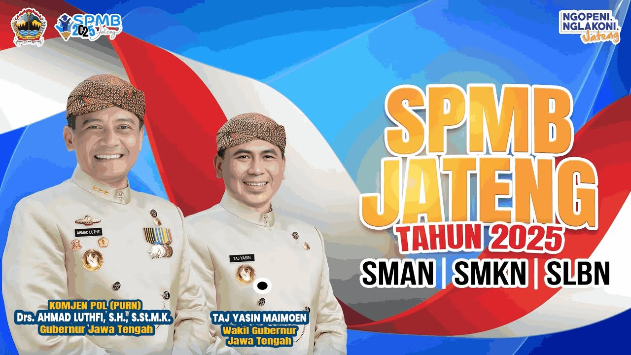 Launching SPMB SMAN - SMKN - SLBN dan Peresmian SMA Negeri Keberbakatan ...