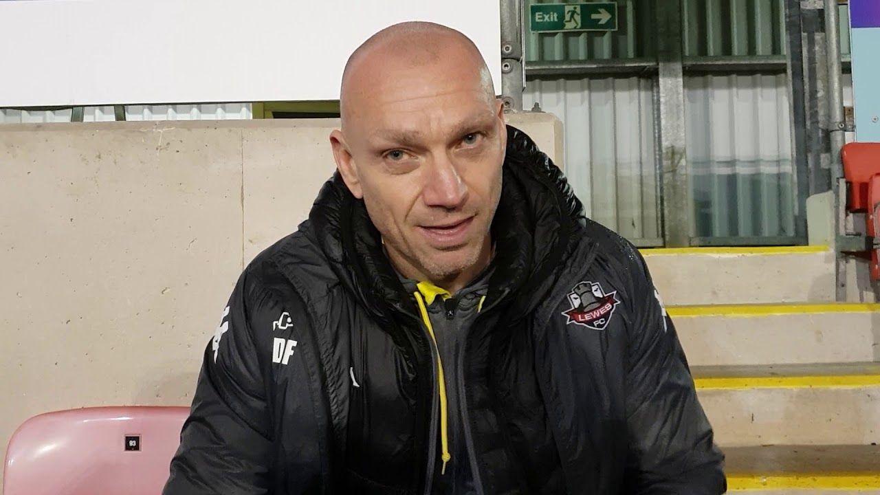 Lewes 2 vs Hemel Hempstead 2: Darren Freeman's reaction - YouTube