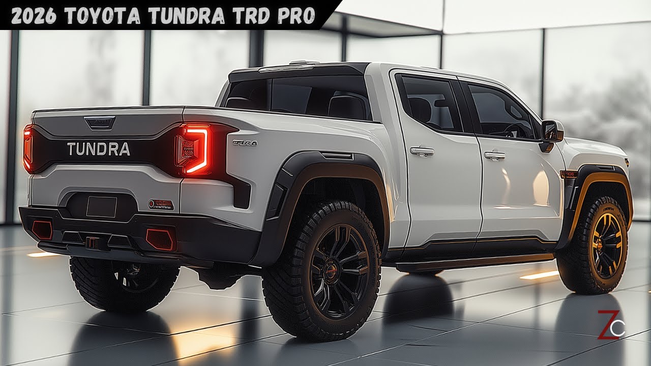 New 2026 Toyota Tundra TRD PRO Unveiled "Ultimate Luxury and ...
