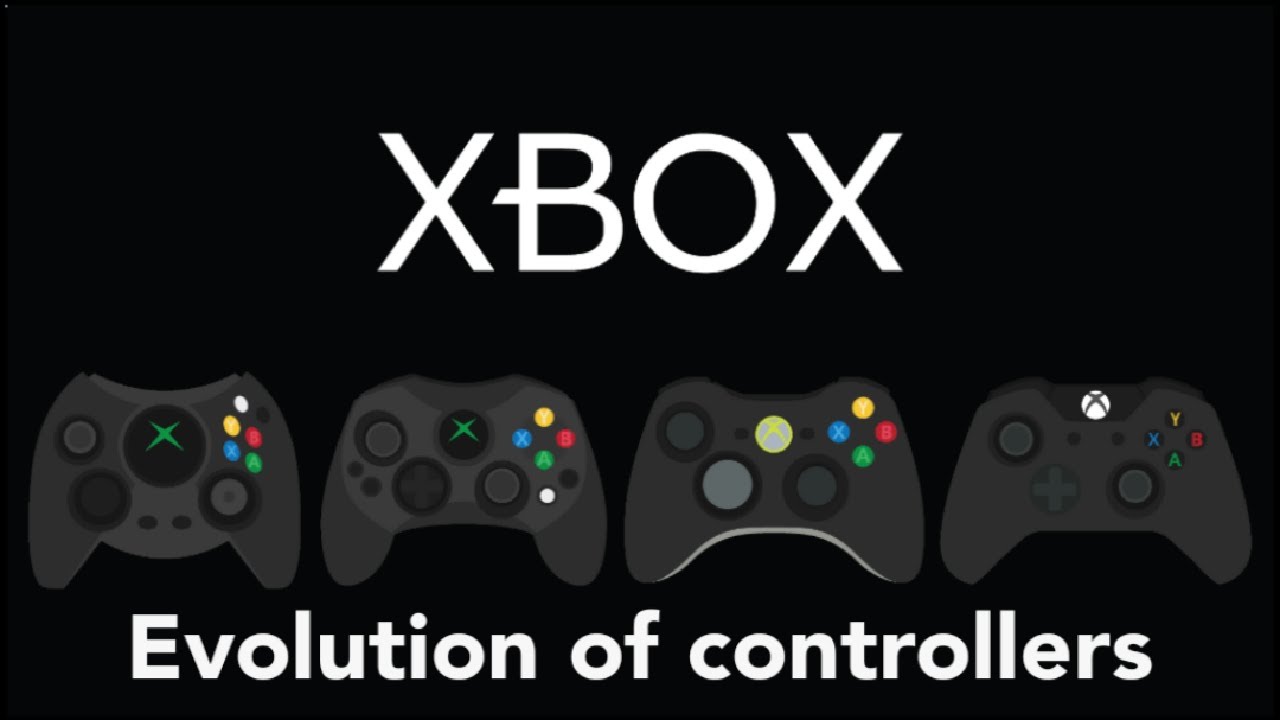 Evolution of XBOX controllers 2001-2020 - YouTube
