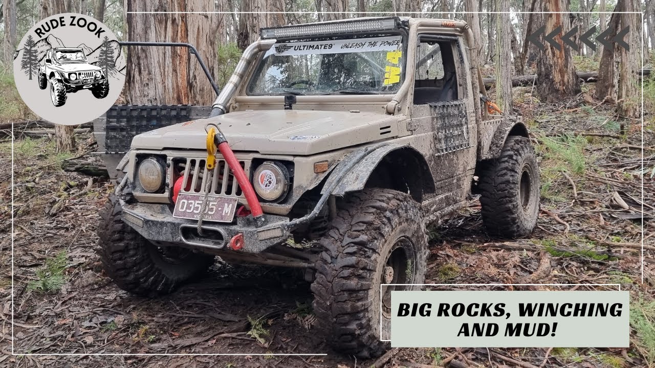 Big Rocks, Winching and Mud at the Wild Dog All Terrain Winch Challenge ...