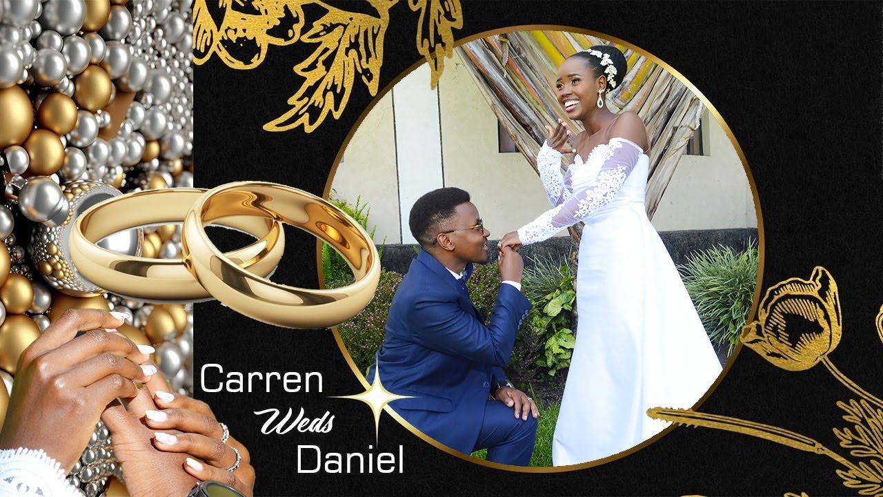 THE MEMORABLE MOMENTS - CAREN WEDS DANIEL - YouTube
