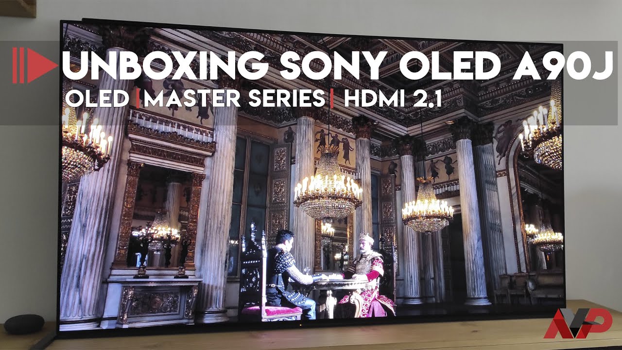 Unboxing y primeras impresiones Sony OLED A90J MASTER SERIES - YouTube