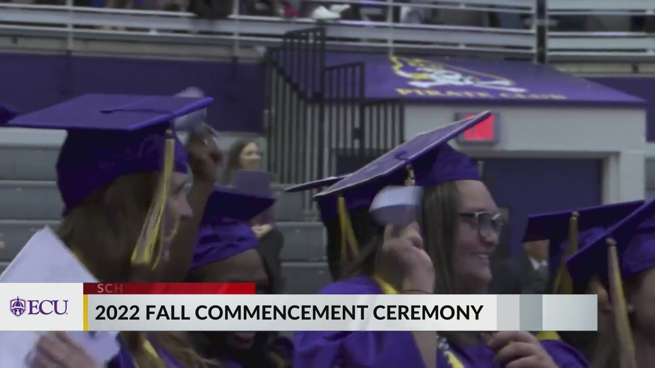 ECU Grad ceremony - YouTube