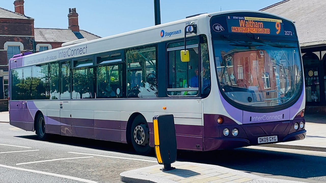 Stagecoach Bus Grimbsy/InterConnect 21272 On 9 From Pleasure Island ...