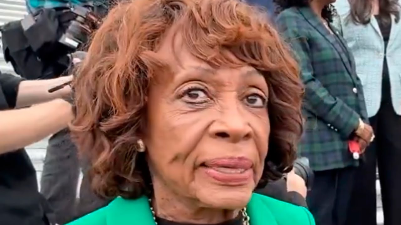 Maxine Waters Just CONFESSED the Quiet Part Out Loud - YouTube