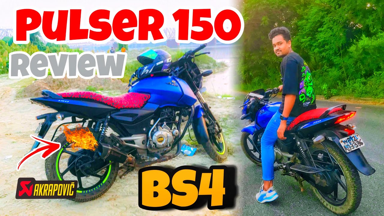 Bajaj Pulser 150 Bs4 Review After 10 Years Letter |Akrapovic exhaust ...