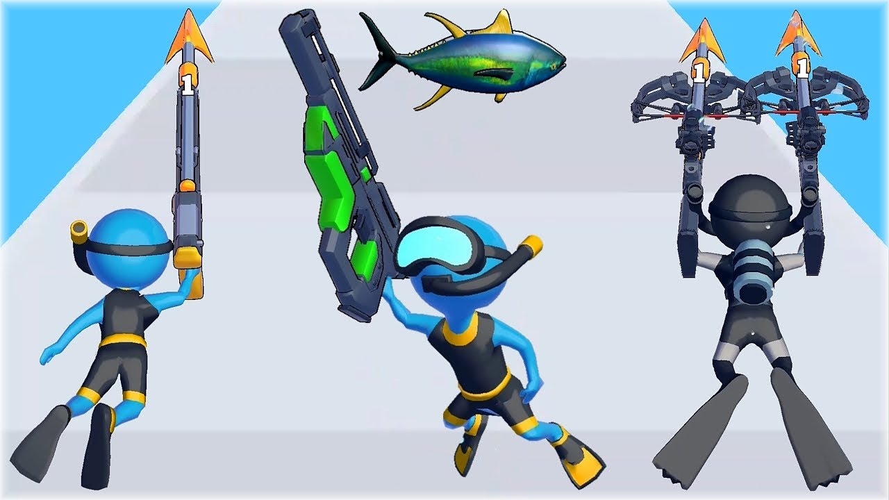 MAX LEVEL in Diver Rush Game! - YouTube