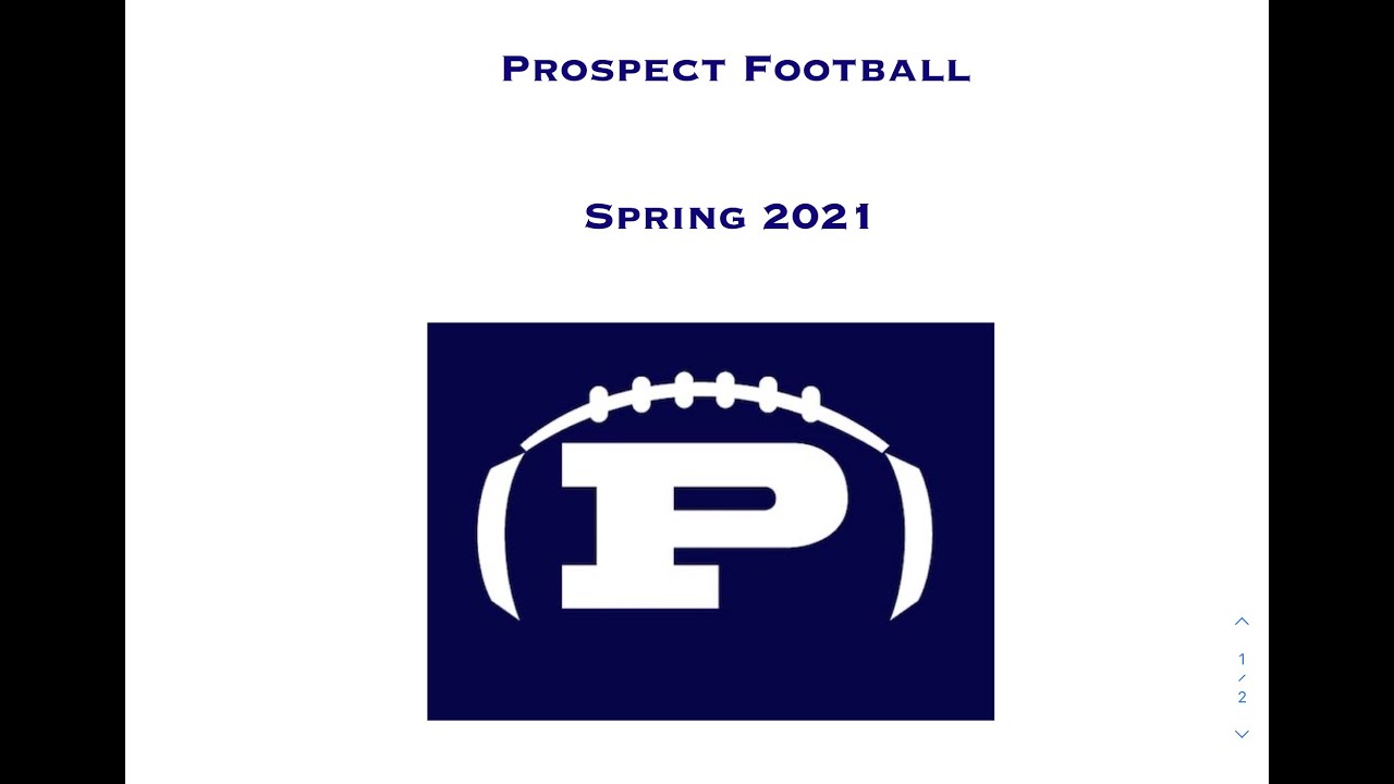 Prospect football 2021 - YouTube