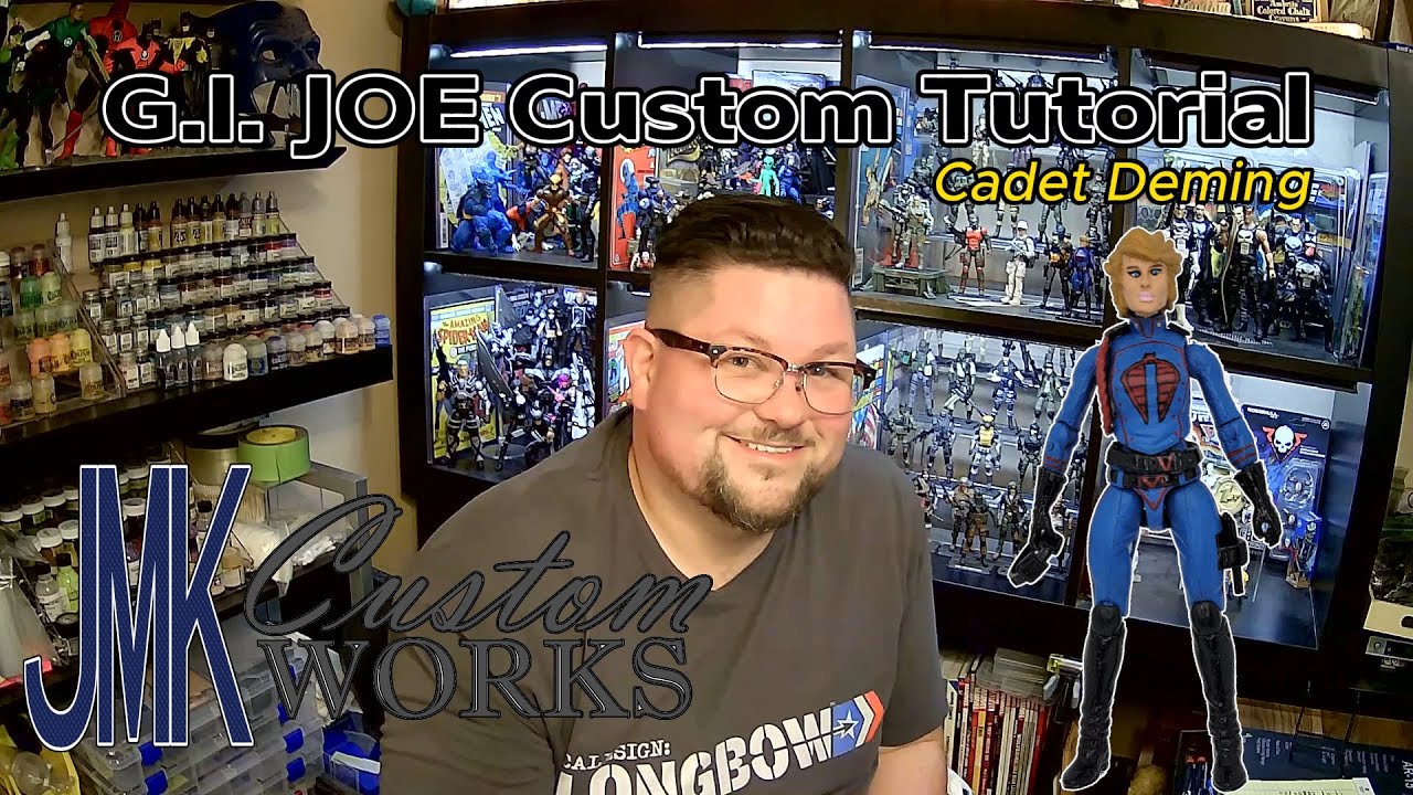 G.I. JOE Custom Tutorial: Cadet Deming by JMK Designs - YouTube