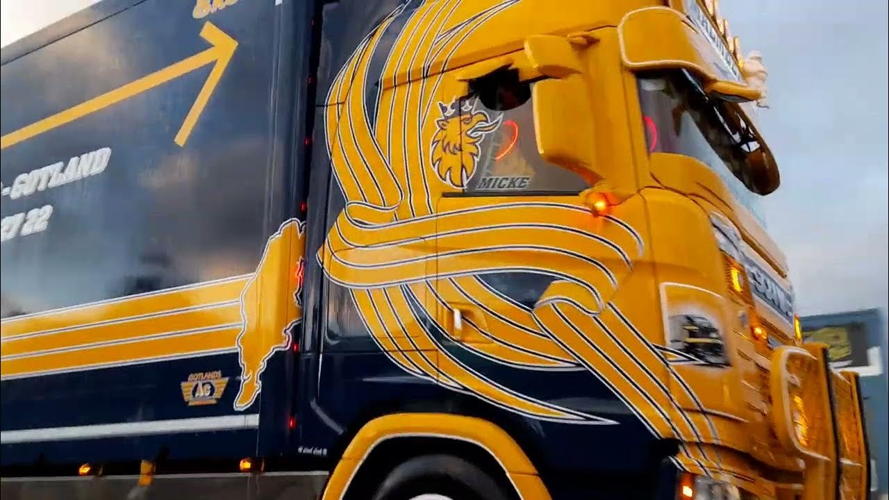 Malmbergs åkeri på trucktek i Örebro - YouTube