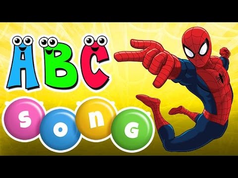 ABC SONG Alphabet SPIDERMAN Song for Children - Say Cheese Music - YouTube