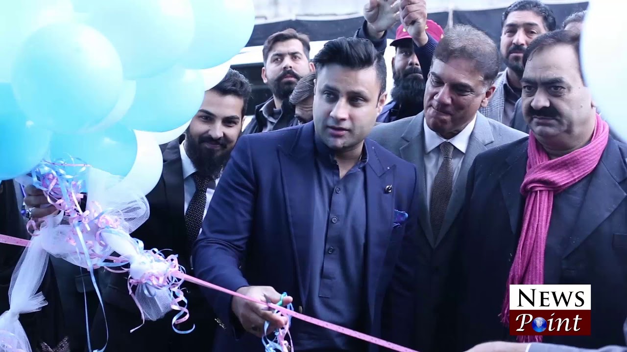 NewsPoint: Zulfi Bukhari inaugurated EOBI new block in islamabad - YouTube