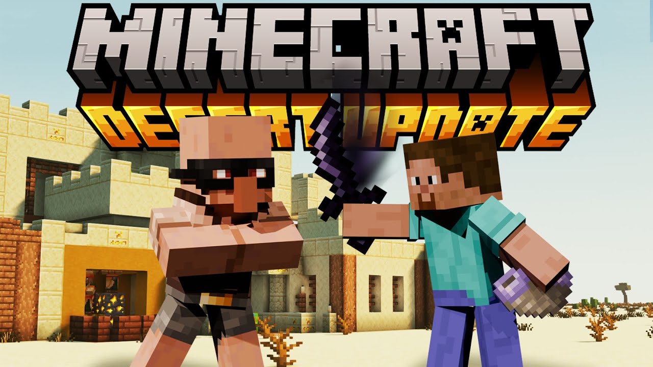 Making The Minecraft Desert Update - YouTube