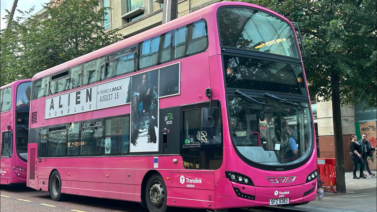 Translink Metro Volvo B5TL Gemini 3 2383 (Route 13) - YouTube