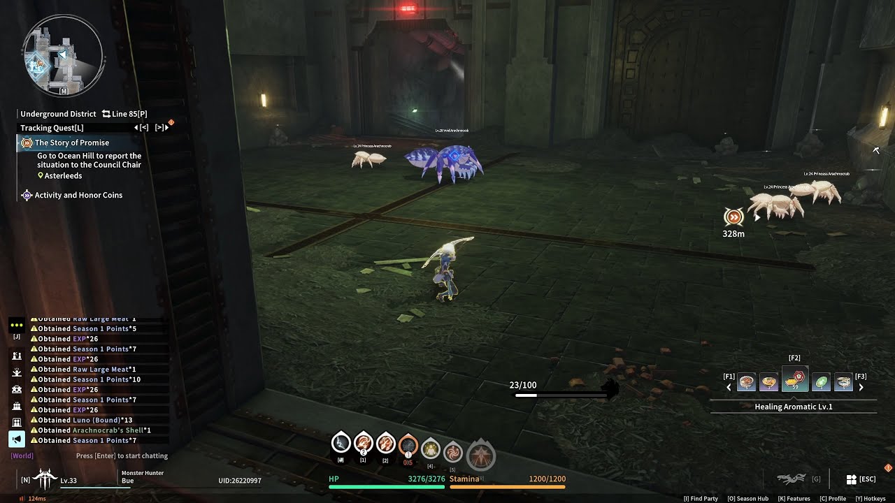 Void Arachnocrab - where to find, Blue Protocol Star Resonance Monster ...