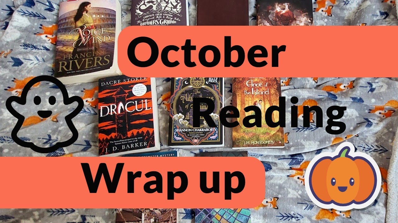 October Wrap up | 9 books, 3 readathons - YouTube