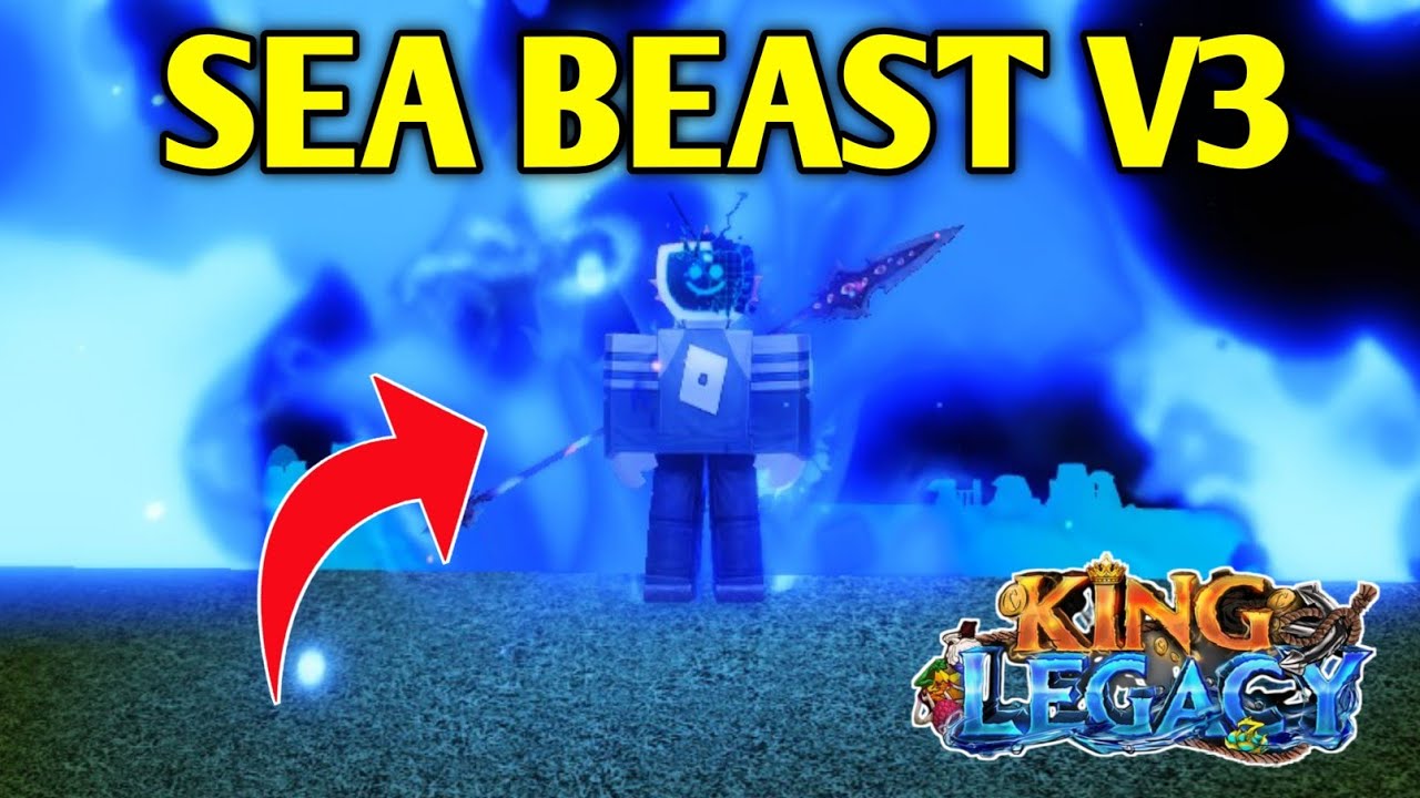 How To Get Sea Beast Race V3 In King Legacy [Update8] | Sea Beast Race ...