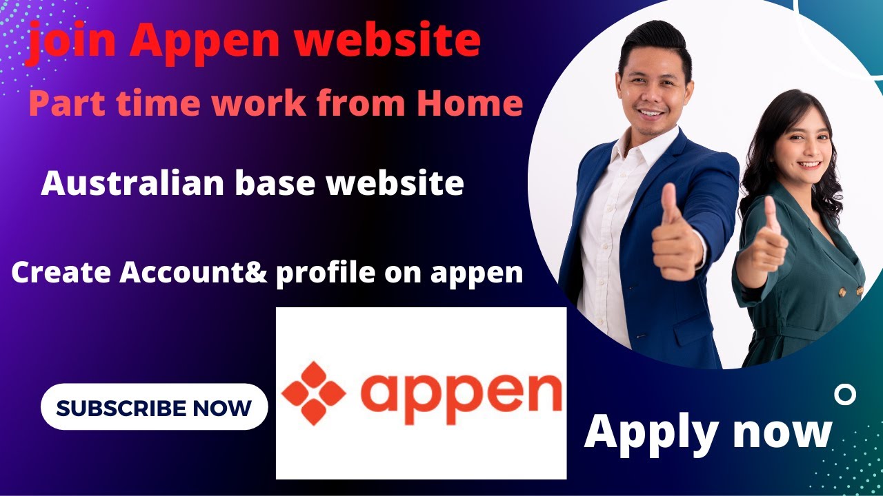 How to Join Appen website create an account and profile on Appen! join ...