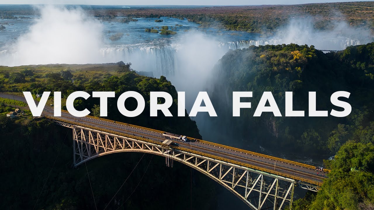 Victoria Falls - Zambia & Zimbabwe (Cinematic Drone 4K Views) - YouTube