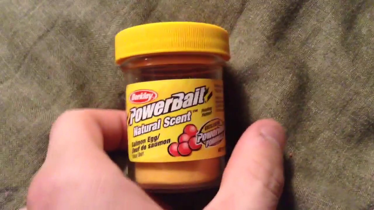 Berkley POWERBAIT Salmon peach - YouTube