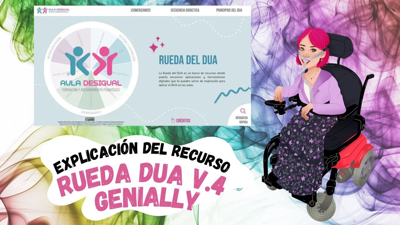 Rueda DUA V.4 Genially_explicación del recurso - YouTube