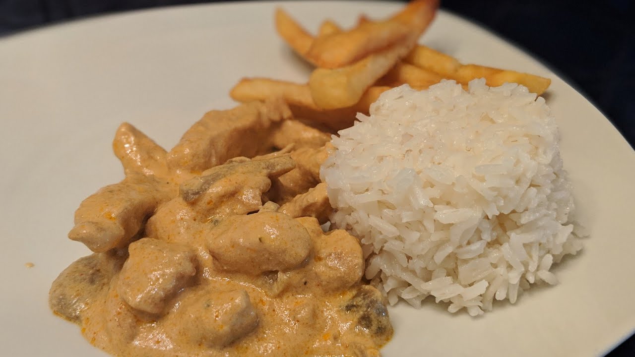 Brazilian Stroganoff Strogonoff De Frango Youtube