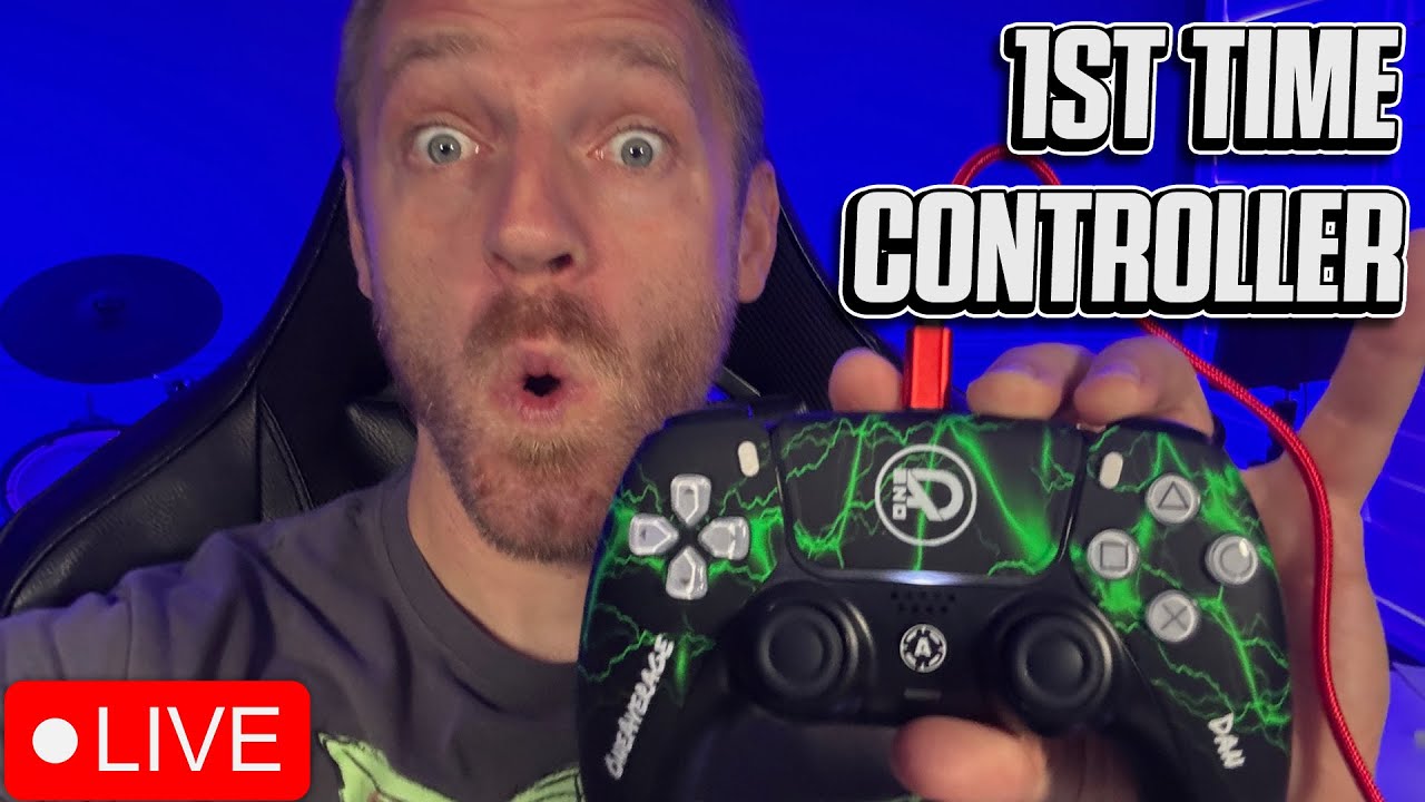 FIRST time Playing CONTROLLER WARZONE LIVE - YouTube