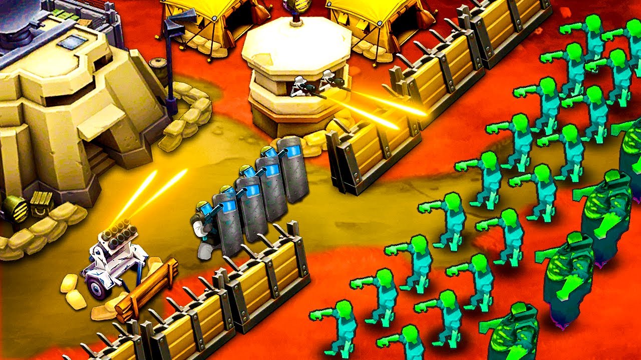 There's a New ZOMBIE Base Defense Mode Coming in Guns Up!!! - YouTube