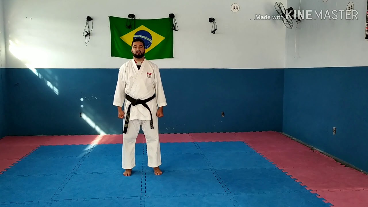 Goju ryu uke kata e tsuki kata - YouTube