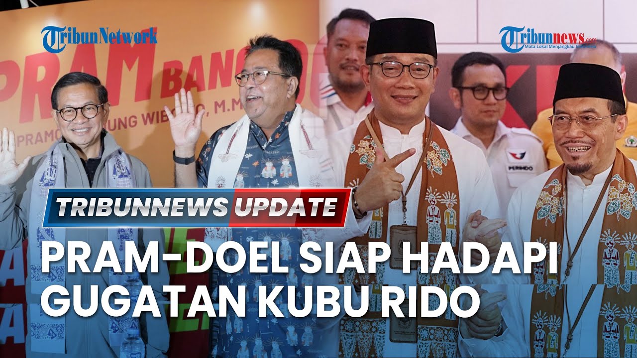 🔴LIVE: Kubu RIDO Siapkan Gugatan Hasil Pilkada Jakarta ke MK, Tim Pram ...