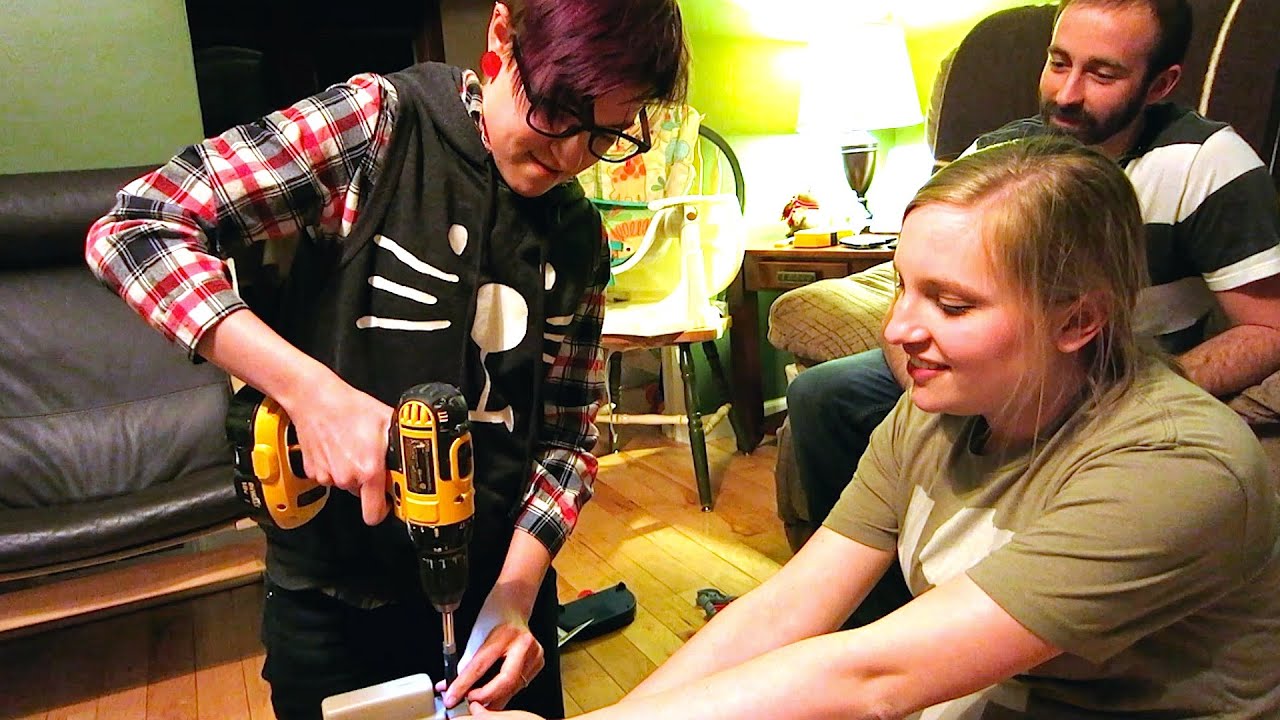 LADIES WITH POWER TOOLS! - YouTube