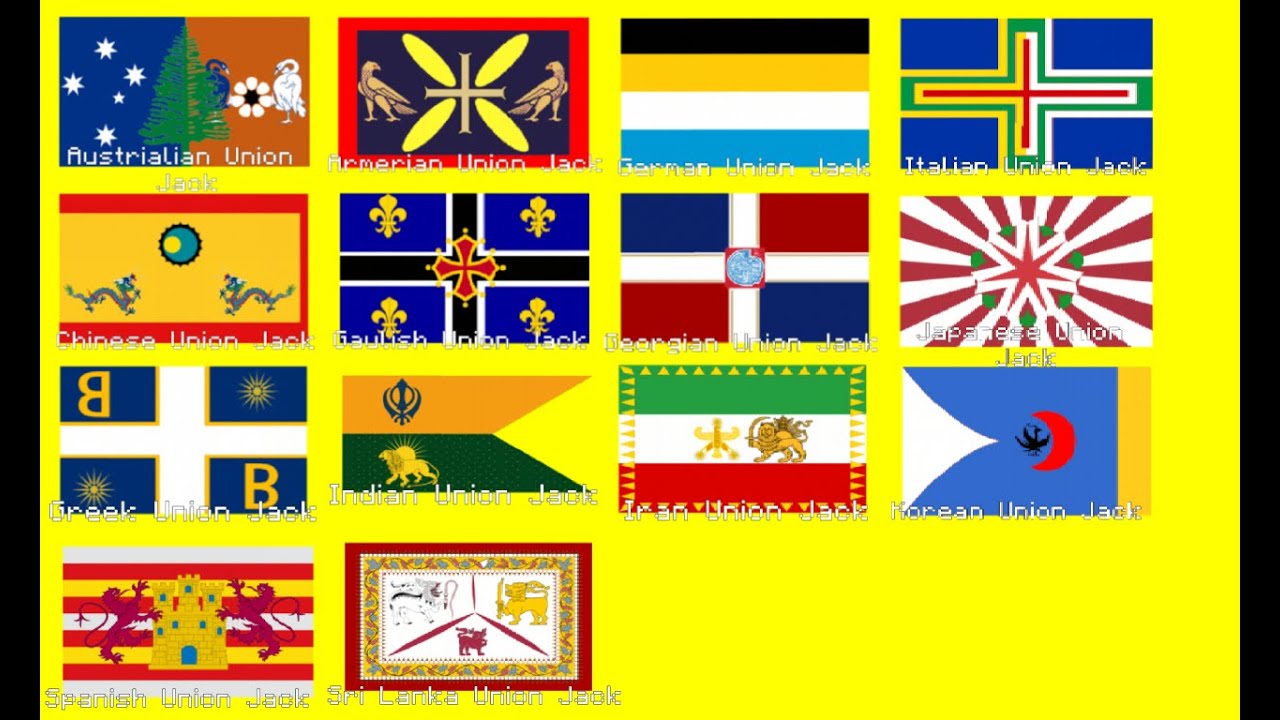 Behind The Scenes Union Jacks for Other Countries - YouTube