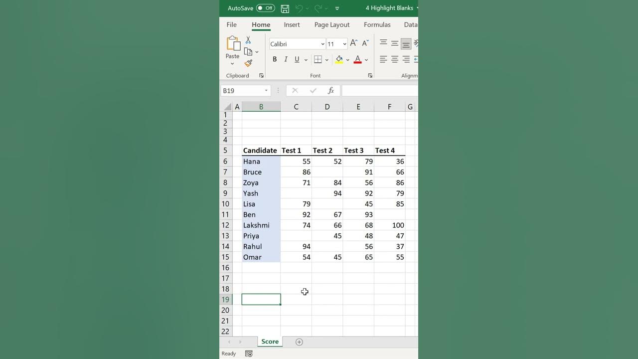 How To Highlight The Blank Cells In Excel YouTube how-to-highlight-the-blank-cells-in-excel-youtube