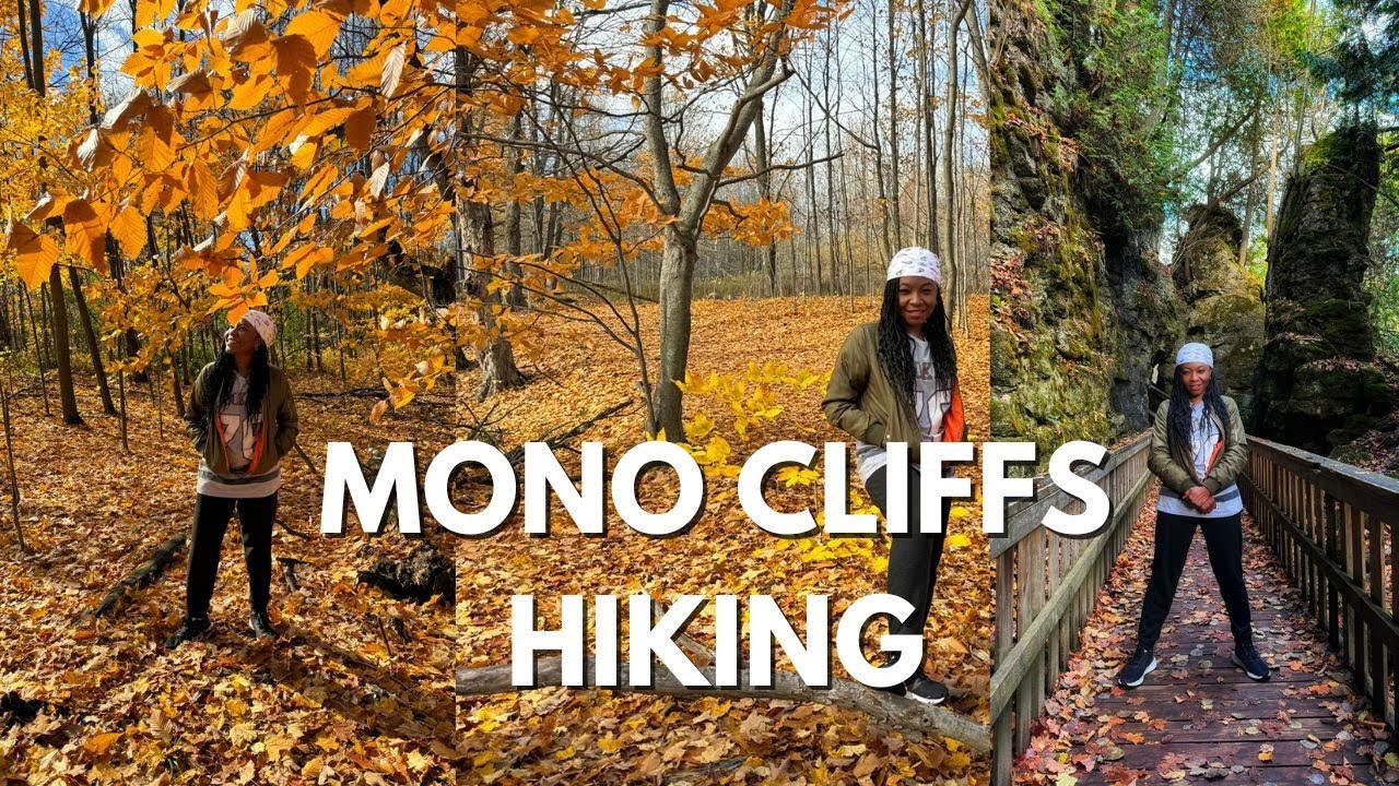 Autumn Hiking Adventure in Mono Cliffs Park | 4K Walking Tour - YouTube