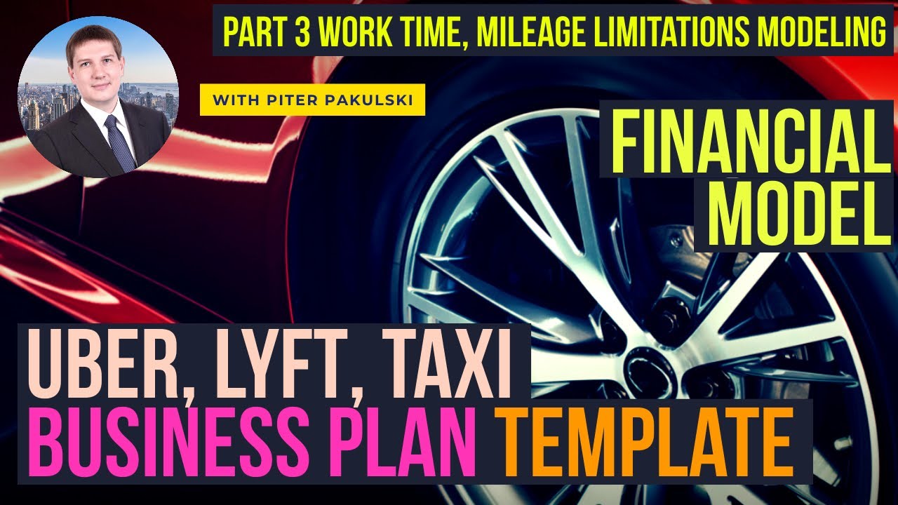 Uber, Lyft, Taxi business idea, business plan financial model. Part 3 ...
