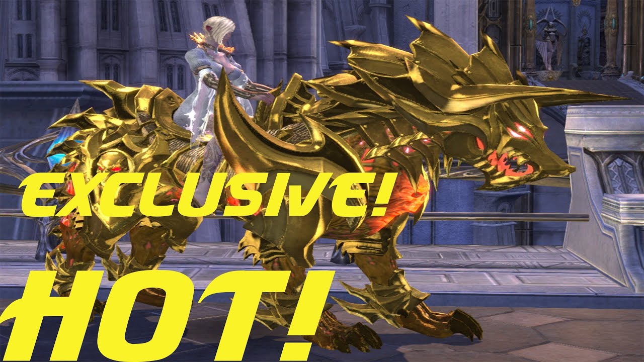 Tera rising Lupus Aeris Exclusive mount! - YouTube