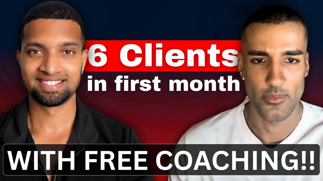 He Got 6 Clients in 30 Days with My FREE Coaching (Case Study) - YouTube