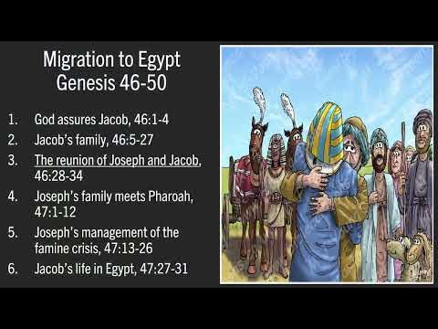 Genesis: The Book of Beginnings - Migration to Egypt (Genesis 46-50) 12 ...