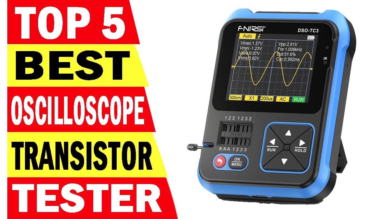 Top 5 Best Oscilloscope Transistor Tester In 2024 - YouTube