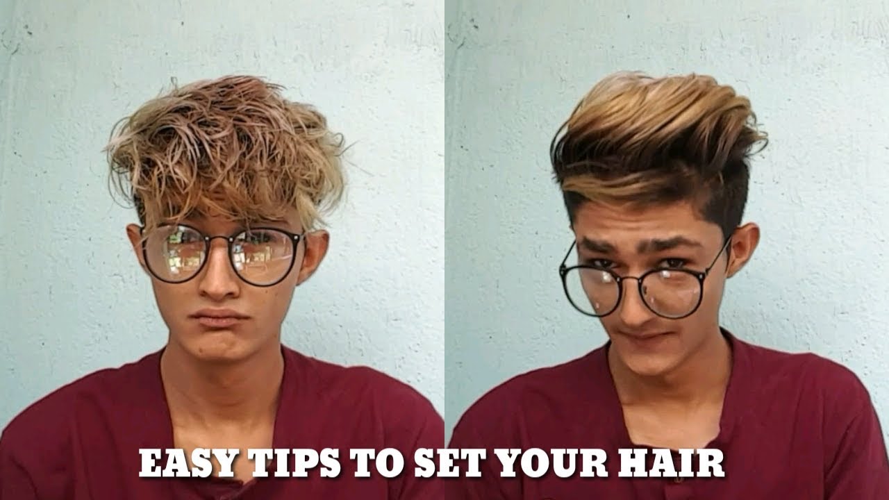 How To Set Your Hair With 3 Step - YouTube