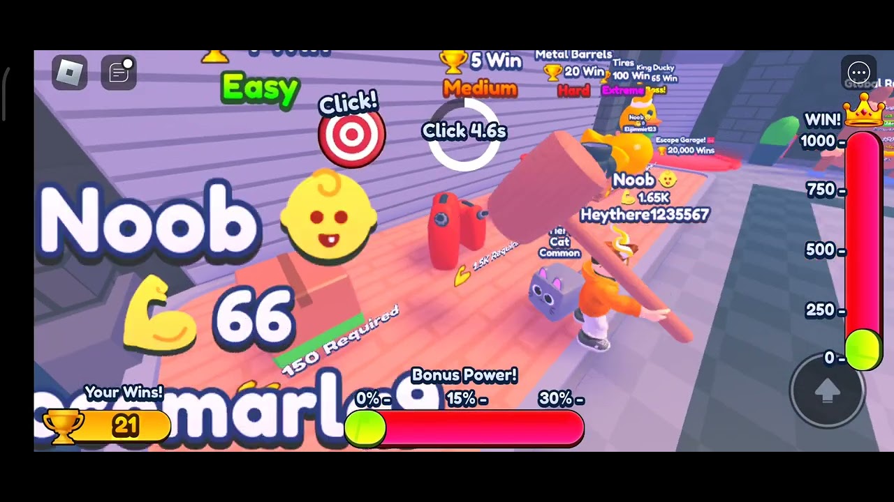 Let's play #Roblox Hammer Smash Simulator - YouTube