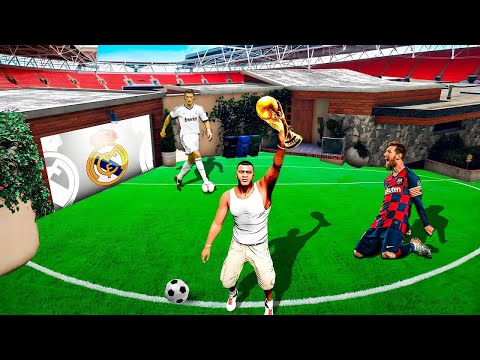 ФРАНКЛИН ҮЙІНЕ ФУТБОЛ СТАДИОНЫН САЛДЫ (GTA V)