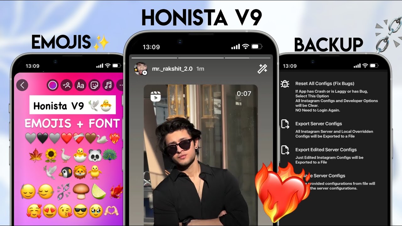 Honista V9 Full Tutorial🫡 | iOS Emojis+Bold Fonts+Remention Story ...