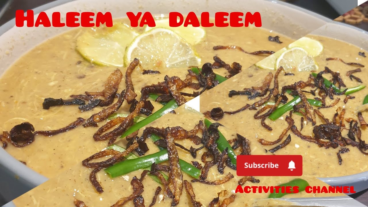 Haleem recipe||chicken esay cook haleem recipe||routine cooking ...