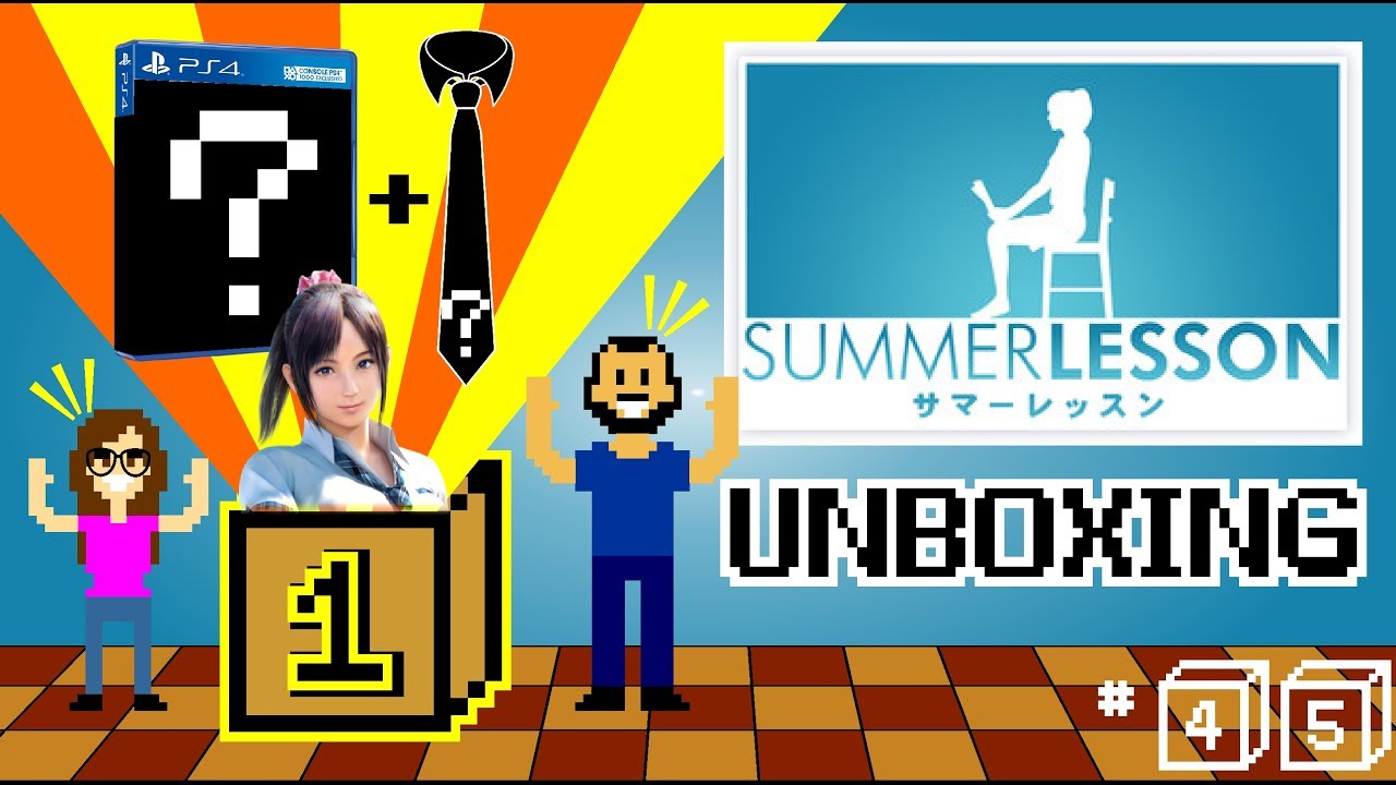 SUMMER LESSON + bônus (Playstation VR) UNBOXING NO BRASIL! - YouTube