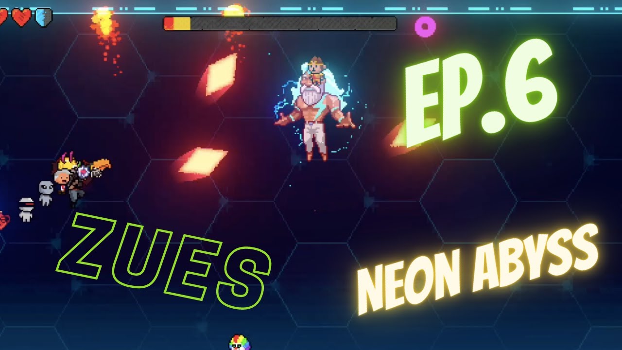 So OP I Can Fly and I killed Zeus - Neon Abyss EP 6 - YouTube